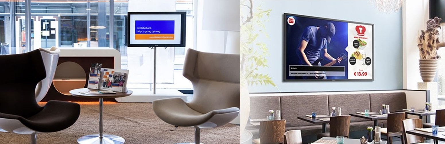 Communiceer ook met digital signage in je bedrijf | Inside Office